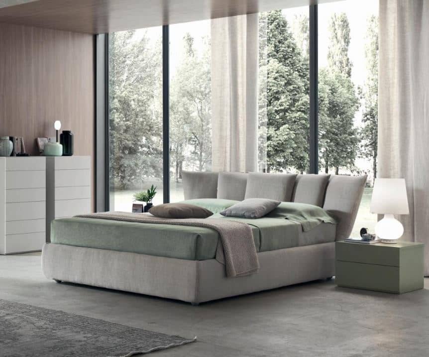 Letto Matrimoniale Ninfea Di Maronese - Design Moderno