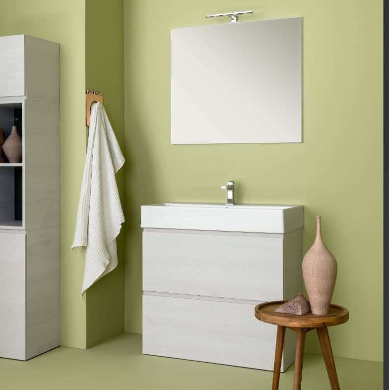 Mobile Arredo Bagno Design L.86 Cm Personalizzabile